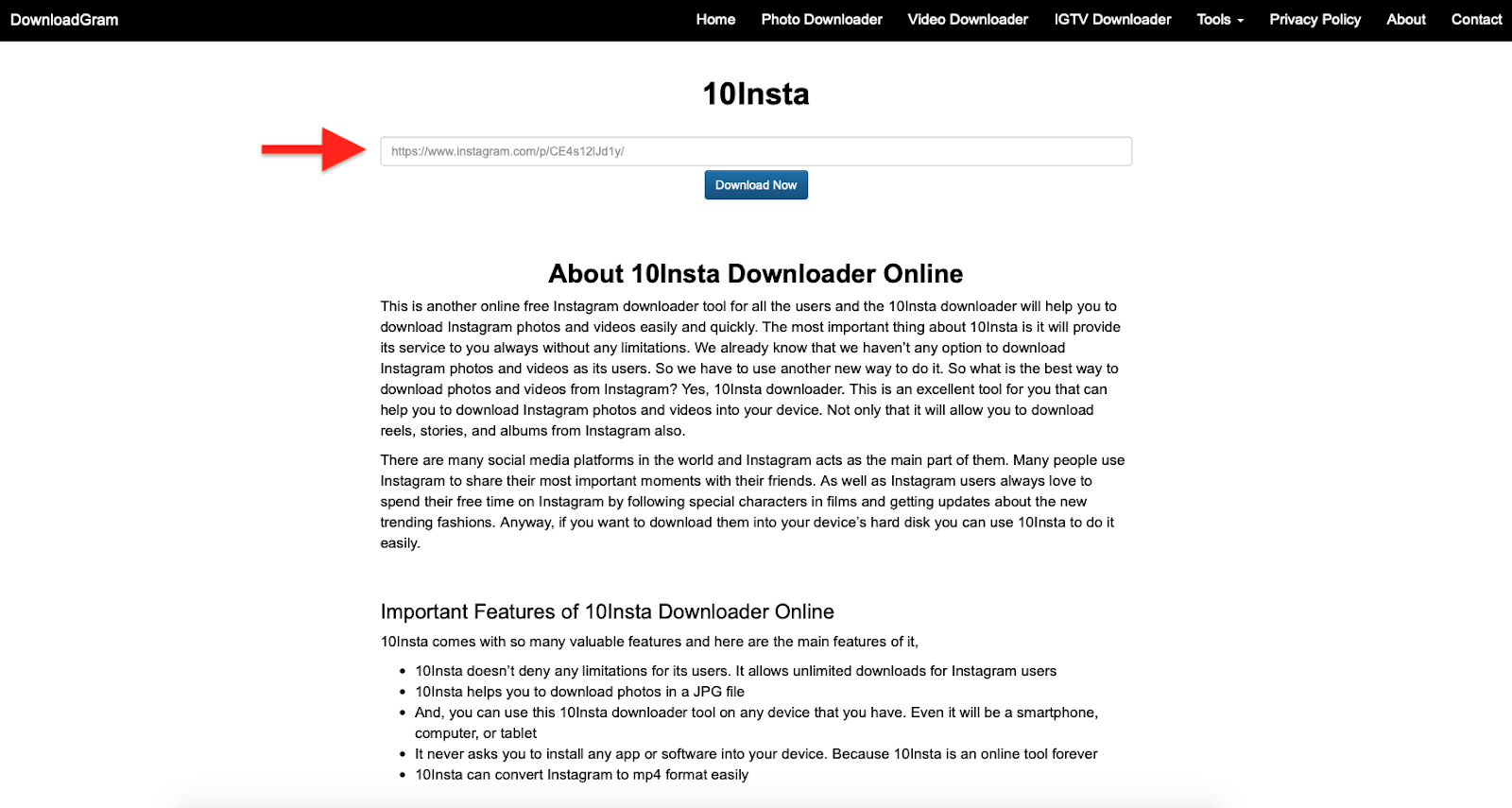 10Insta-Instagram Photos & Video Downloader Online - Kaiser Magazine